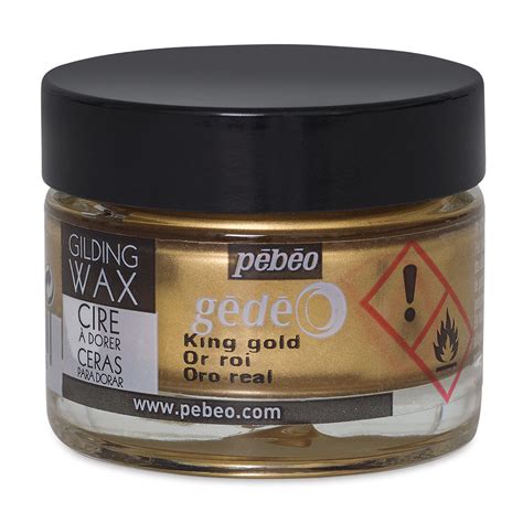 Pebeo Gedeo Gilding Wax King Gold 30 Ml Blick Art Materials