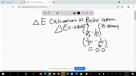 SOLVED Calculate The Frequency Of Electromagnetic Radiation Emitted By The Hydrogen Atom In The