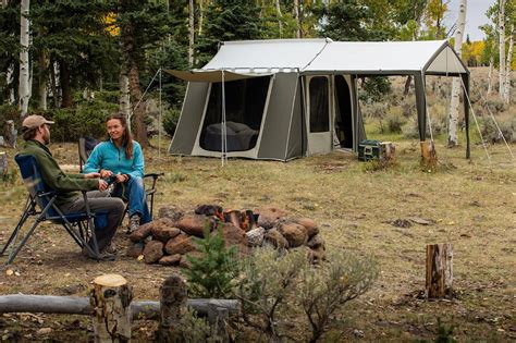 Kodiak 6133 Canvas Cabin Tent With Deluxe Awning Sleeps 6