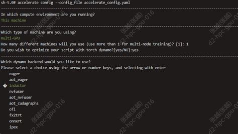 Accelerate Config File Accelerate Issue