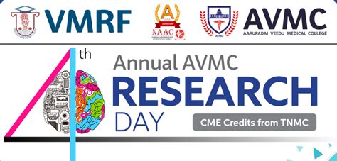 27th To 3rd March 4th Avmc Annual Research Day Avmc Aarupadai