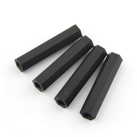 Nylon Spacer สีขาว สีดำ Ff M4 M5 M6 เสารองบอร์ด ไนลอน เมียเมีย Diy