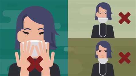 How To Properly Wear A Mask Youtube