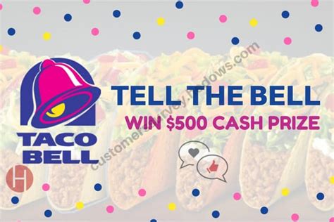 Win 500 Cash From Taco Bell Survey