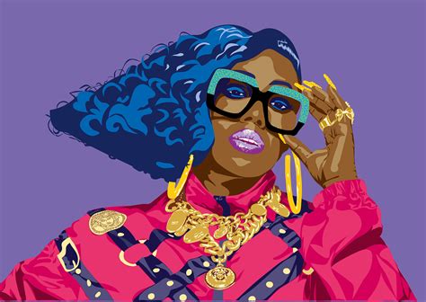 Portrait Of The Artist Missy Elliott From The Iconology Ep Promotion