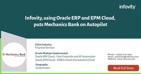 Infovity Oracle Implementation Partner Oracle Consulting