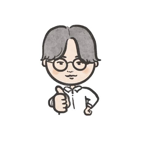 귀엽고 단순한 일러스트 캐리커처 크몽