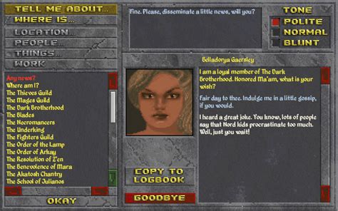 Daggerfall Npcs Be Saying Stuff Rtruestl Daggerfall Npcs Be Saying Stuff Rtruestl