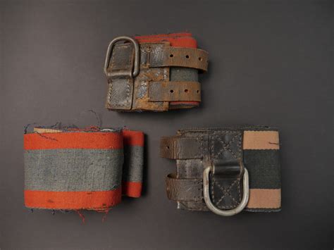 Lot de 3 ceintures de feu 3ème Républiques Aiolfi G b r