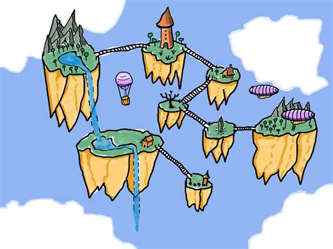 A Small Group Of Floating Islands R Mapmaking