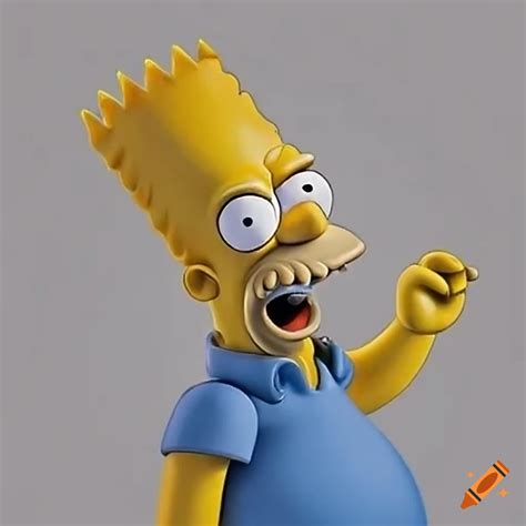 Disney Simpsons Cartoon Characters On Craiyon