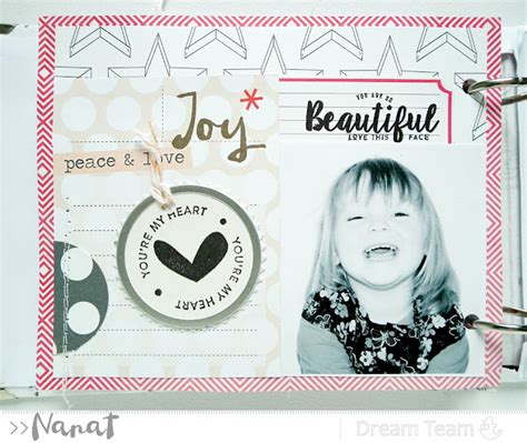 Lescrapananat DT Studio Tekturek Mini Album Xoxo