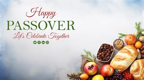 Premium Psd Happy Passover Social Media Post Or Banner Template