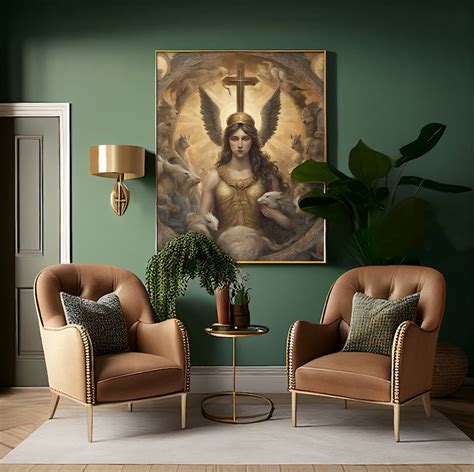 Printable Christian Mythology Wall Art Sacred Bible Jesus Messiah Wall