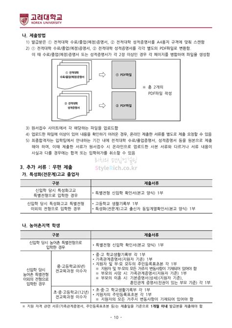 고려대세종 편입 2023학년도 모집요강 간편하게 보자