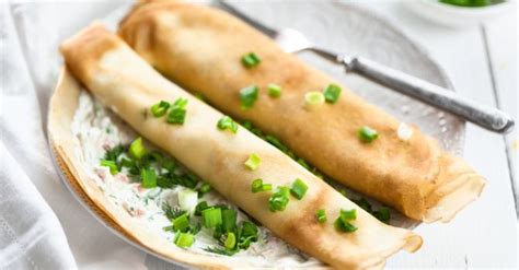 Crêpes salées aux rillettes de thon au fromage frais 0 crêpe