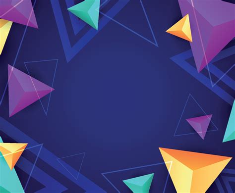 abstract triangular background vector art and graphics
