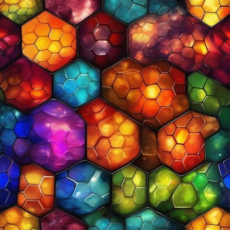 Premium Ai Image A Colorful Wall Of Colored Glass With The Word Quot