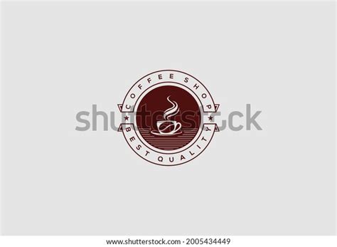 Coffee Logo Vector Art Icons Graphics Stock Vector Royalty Free