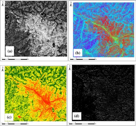 Panchromatic A Principal Component Analysis B Ndvi C And