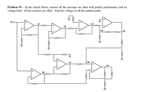 Solved Problem In The Circuit Below Assume All The Chegg Com