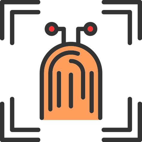 Biometric Generic Outline Color Icon