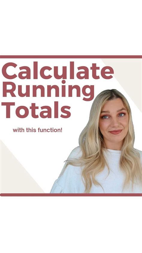Exceldictionary On Instagram Calculate Running Totals Quickly By Using