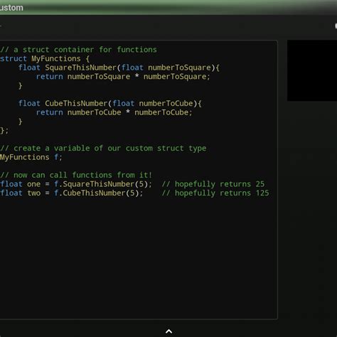 User Defined Functions In Material Graph Custom HLSL Node Tutorial