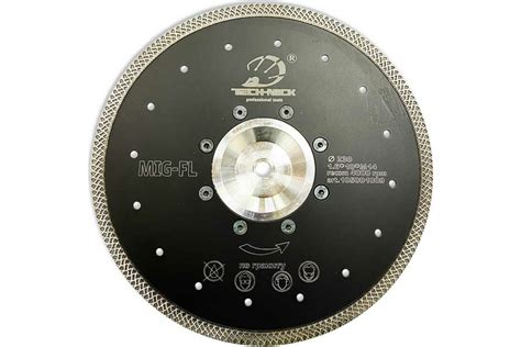 Диск алмазный турбо по граниту MIG-FL (230 мм; М14) TECH-NICK 105001009 ...