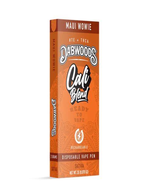 Dabwoods Maui Wowie Sativa Cali Blend Dispensaryfun