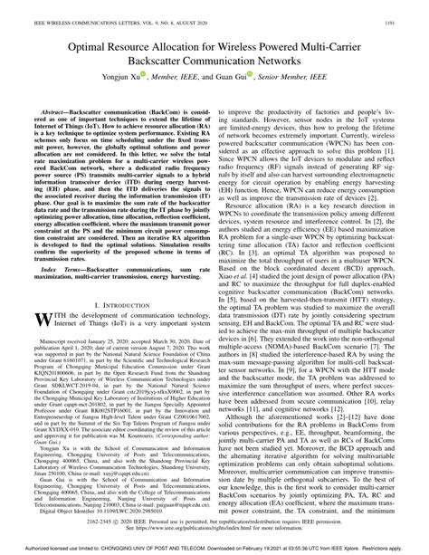 Pdf Optimal Resource Allocation For Wireless Powered Multi Carrier