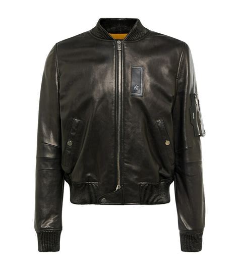Amiri Leather bomber jacket Amiri