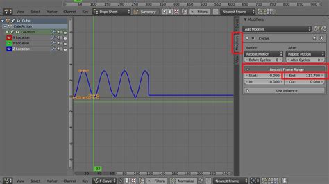Animation Is There A Way To Set The Length Of The Cyclic