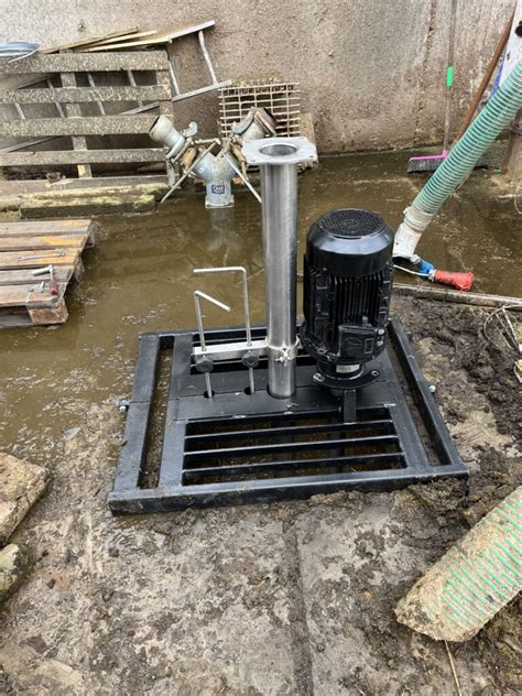 RECEPTION PIT SLURRY PUMP CHM Callum Hughes Machinery