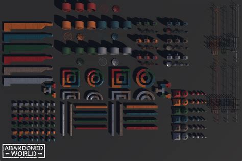 Modular Ventilation Pack 3d Industrial Unity Asset Store