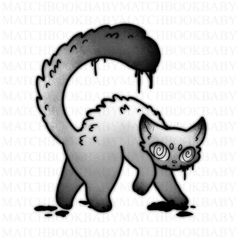 Georgia 🪲 On Instagram Drawlloeen Day 13 ~ “yokai” This Is Based Of The Yokai Bakeneko A Cat