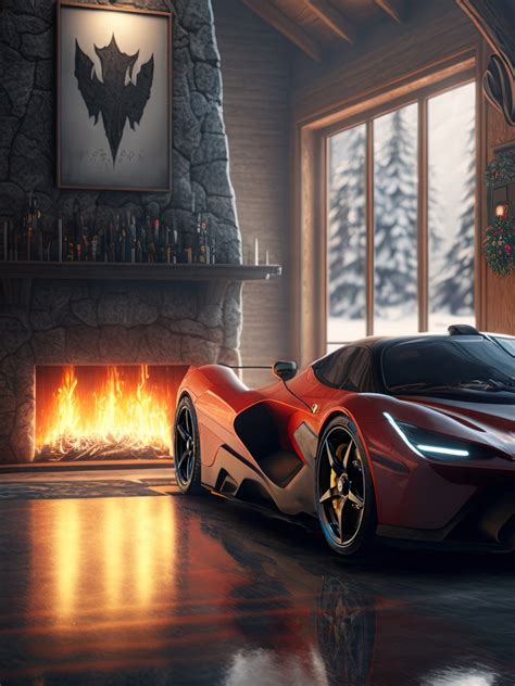 Ferrari Wallpaper K Supercar AI Art