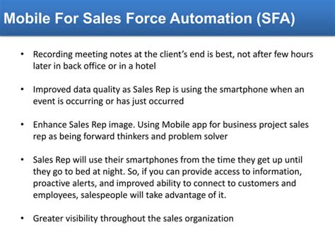 Sales Force Automation Pdf