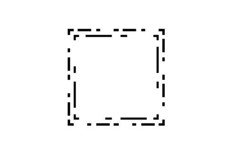 Square Monogram Frame Svg Cut File By Creative Fabrica Crafts