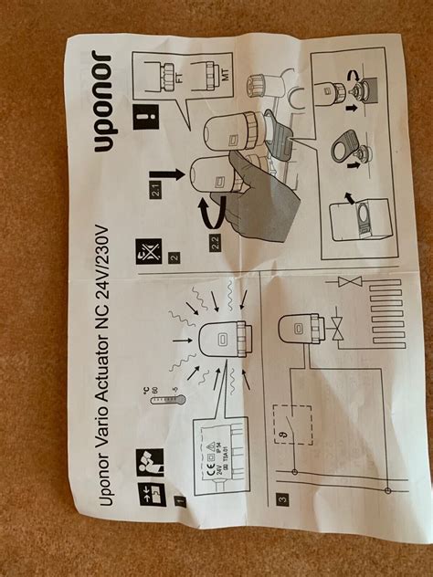 Uponor Polytherm Ft 28 X 15 Stellantriebnc 230v Thermoantrieb