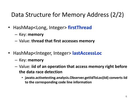 ppt hint for assignment 4 implementing lockset based data race