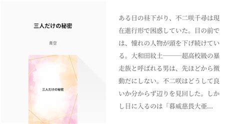 ダンガンロンパ 石丸清多夏 三人だけの秘密 青空の小説 Pixiv