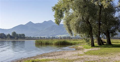 BERGFEX Badesee Chiemsee Strandbad Schöllkopf Prien Naturbadesee