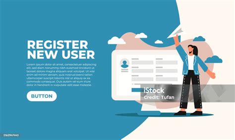 새 사용자 계정 등록 웹 슬라이더 배경 온라인 프로필 생성 쉬운 디지털 가입 원활한 등록 절차를 상징하는 종이 비행기로 사업가 가입서에 대한 스톡 벡터 아트 및 기타 이미지