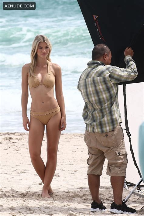 Andrea Cronberg Sexy On The Beach In Miami During A Bikini Photoshoot