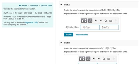 Solved Part A Review I Constants L Periodic Table Consider Chegg Com