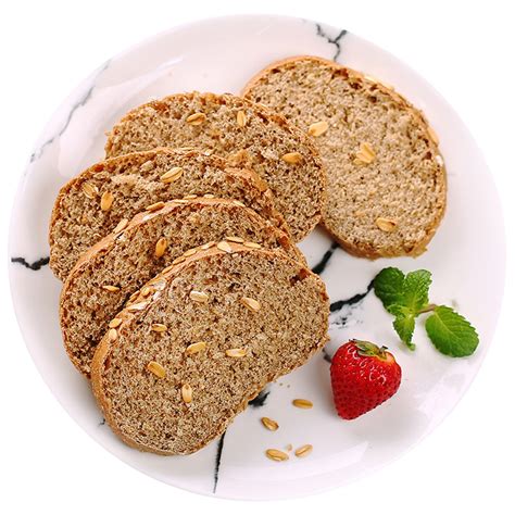 早餐全麦面包搭配黑麦全麦面包全麦面包包装大山谷图库