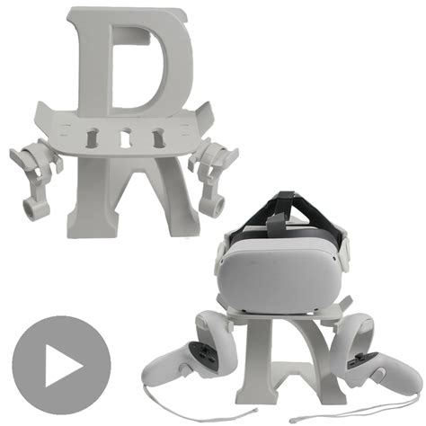 Vr 안경 스탠드 액세서리 오큘러스 퀘스트 1 2 리프트 S 크래들 스마트 3d 가상 현실 헤드셋 헬멧 오큘러스