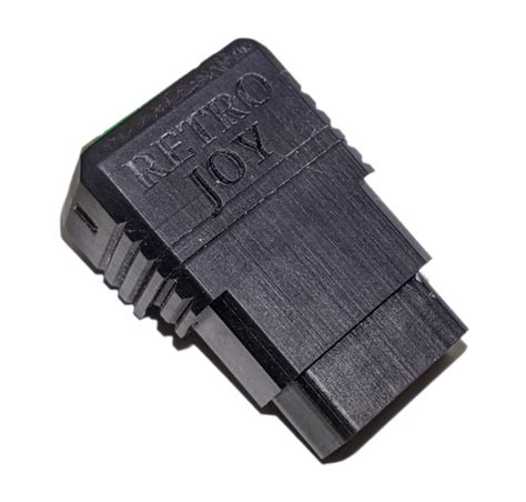 Micro Tom Db9 Usb Hid Tank Mouse Amiga C64 Mouse Adapter Black Sordan