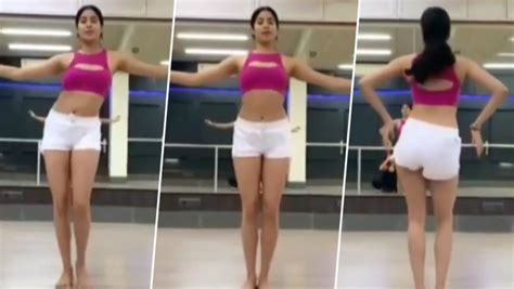 Janhvi Kapoors Sexy Belly Dance Will Make Your Heart Skip A Beat
